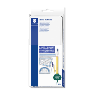 Комплект за чертане STAEDTLER Math Set, 11 части | Oplus Brands