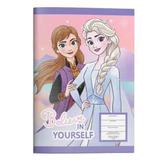 Тетрадка, 17x25cm, 40л, frozen | Oplus Brands